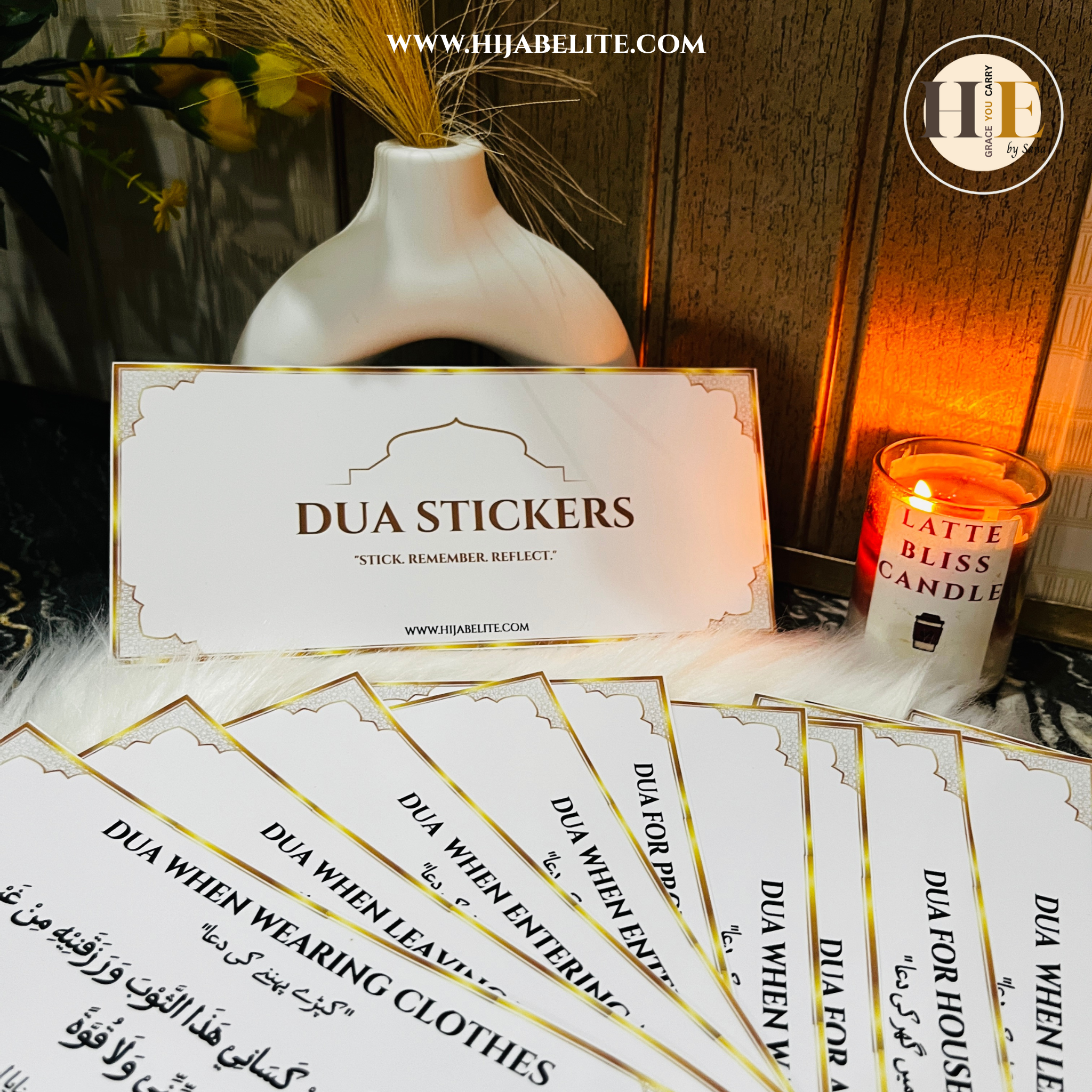 Dua Stickers 🌙 – Hijab Elites